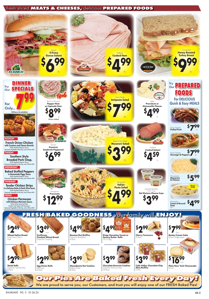 Print Weekly Specials | ShurSave Markets | Quinn's Market - Peckville ...
