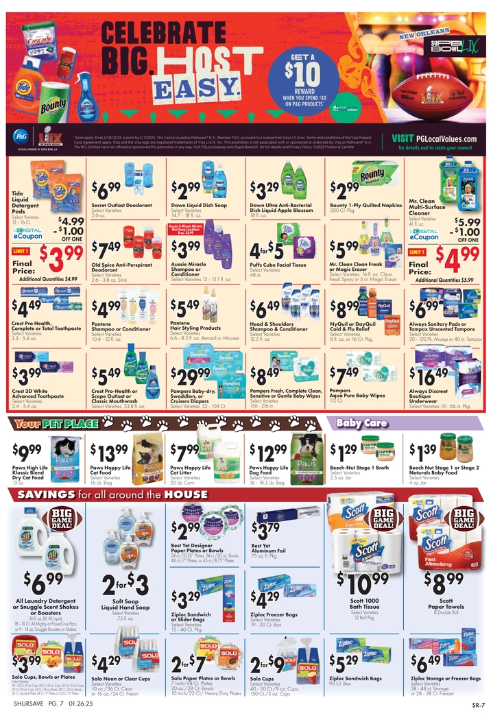 Print Weekly Specials | ShurSave Markets | Quinn's Market - Peckville ...
