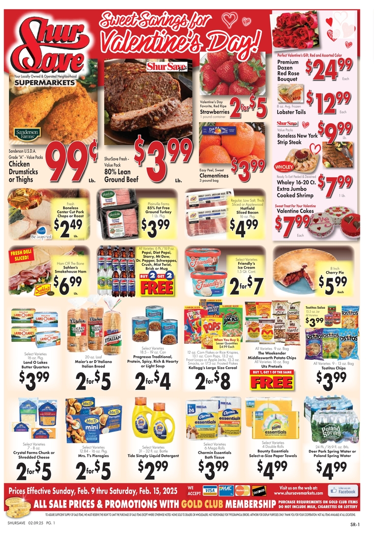 Print Weekly Specials | ShurSave Markets | Carone's Mountain Top - 101 ...