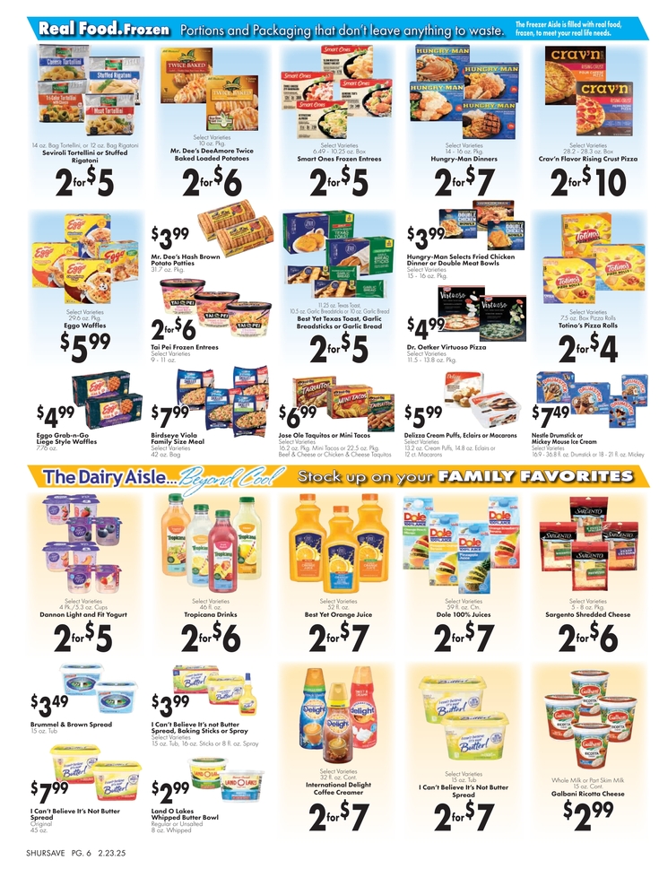 Print Weekly Specials | ShurSave Markets | Quinn's Market - Peckville ...