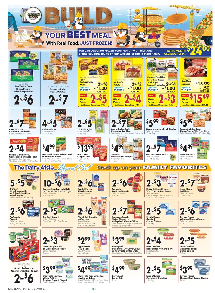 Print Weekly Specials | ShurSave Markets | Quinn's Market - Peckville ...