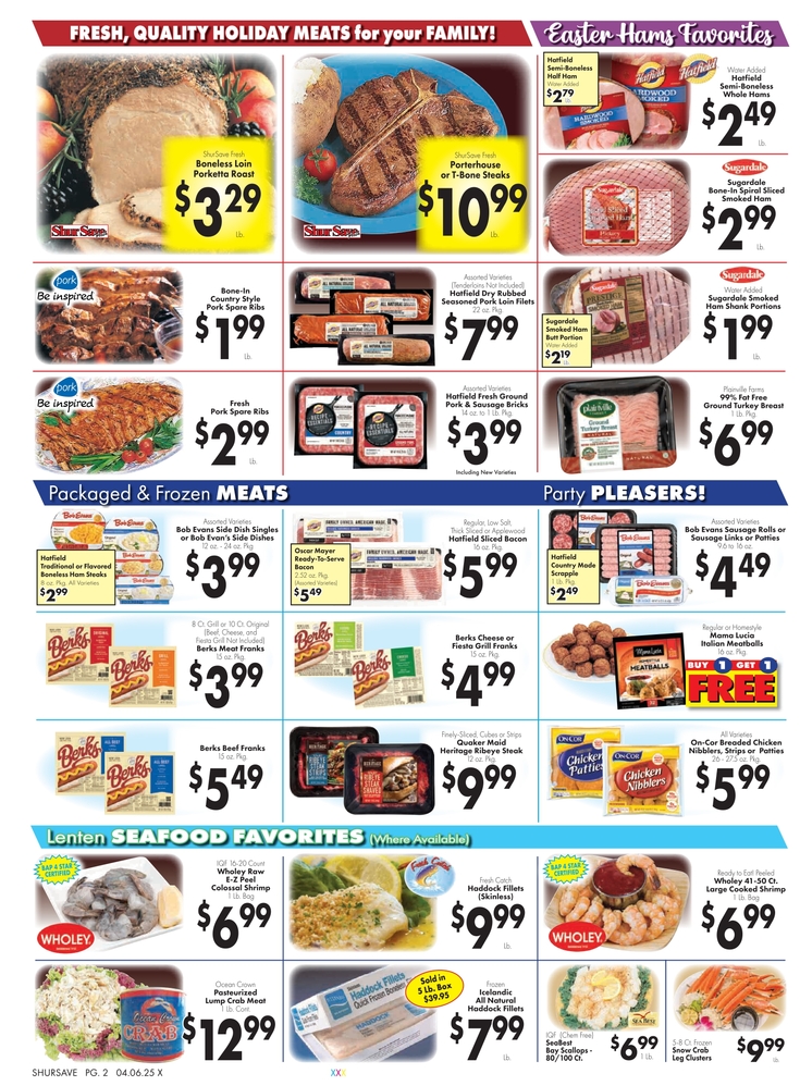Print Weekly Specials | Coal Town Supermarket | Weekly Ad 4/06/2025 - 4 ...