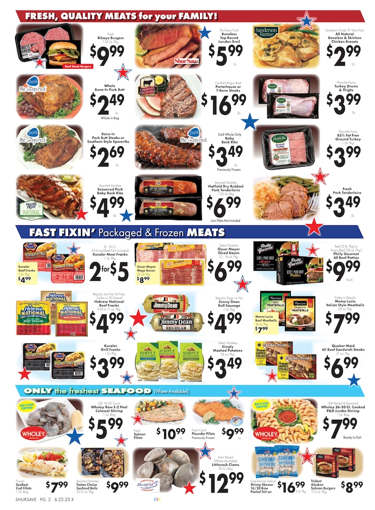 Print Weekly Specials | ShurSave Markets | Coal Town - Minersville - 70 ...